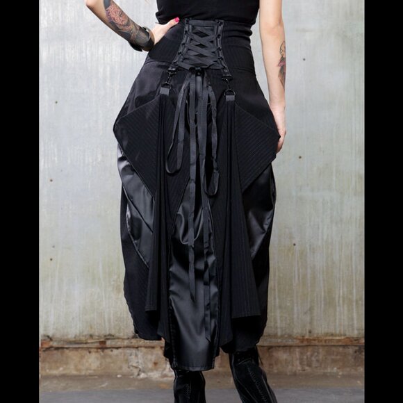 Lip Service | Skirts | Lip Service Gangsta Pranksta Goth Steampunk High ...